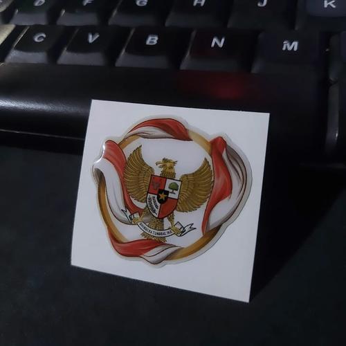 Promo Sticker Timbul Resin Garuda Pancasila Stiker Lycal 3D Logo Kecil ...