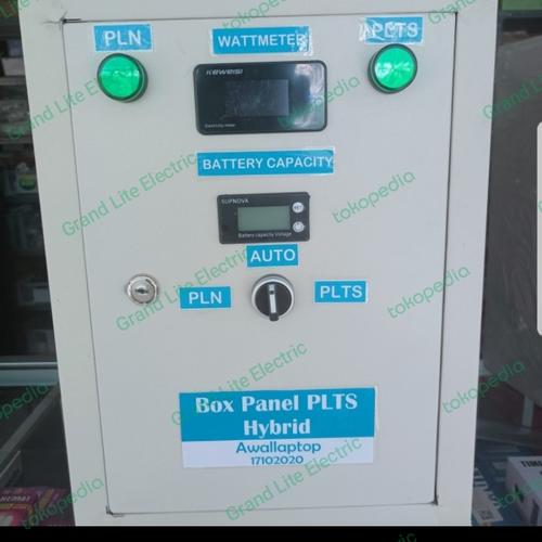 Jual Paket Lengkap Box Panel PLTS Otomatis 3000W With ATS LVD Panel ...