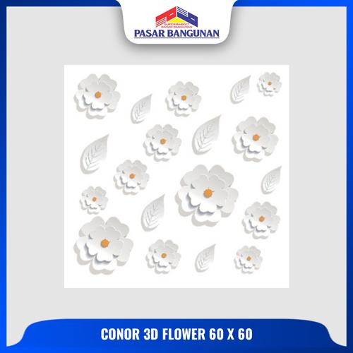 Jual Granit Conor Flower 3D 60x60 Granit Motif - Kab. Gresik - Pasar ...