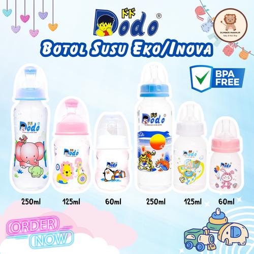 Jual DODO Botol Susu Bayi 60ML / 125ML / 250ML BPA FREE - BOTOL EKO ...