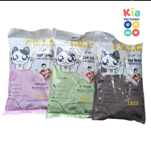 Jual Pasir kucing gumpal wangi TOTO 5 Litter cats - Kota Depok - KIOS ...