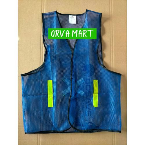Jual Rompi Safety Jaring Proyek Gosave Warna Biru , Merah , Kuning ...