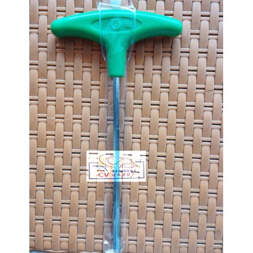 Jual TEKIRO KUNCI L MODEL T 6 MM / T SHAPE HEX KEY 6 MM - Kota Semarang ...