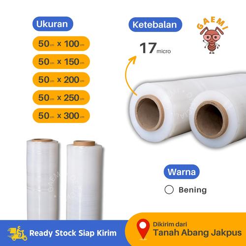 Promo Plastik Wrapping / Plastik Stretch Film Wrap /Wrapping Barang Per ...