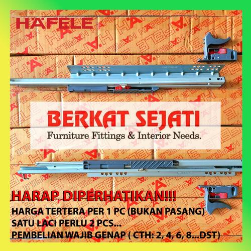 Jual HAFELE (50 cm) Rel Laci TANDEM Clip On Double Slow Motion Soft ...