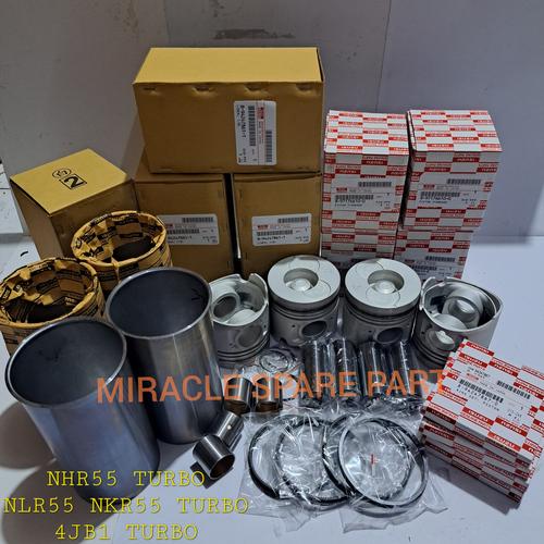 Jual Liner Set Kit Boring Set Kit Assy Isuzu ELF NHR55 NKR55 NLR55 ...