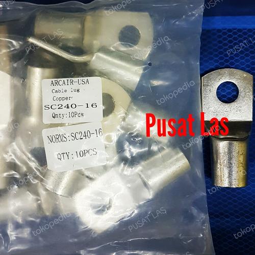 Jual Skun Kabel Tembaga Asli SC 240mm Cable Scun 240-16 Cable Lug 240 mm - SC 240-16 mm ...