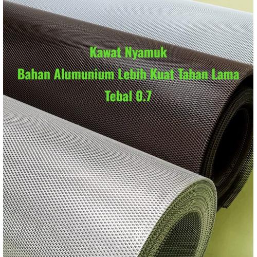 Jual Jaring Filter Kawat Nyamuk Fentilasi Jendela Alumunium 0.7 - Hitam ...