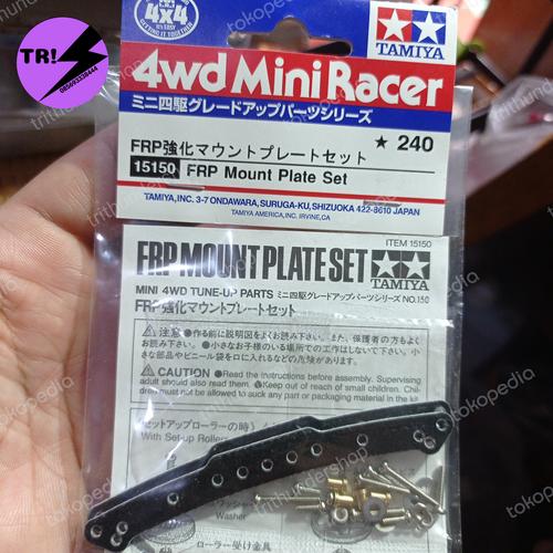 Jual Tamiya 15150 frp mount plate frp keteng dan set isi 2 stay damper ...