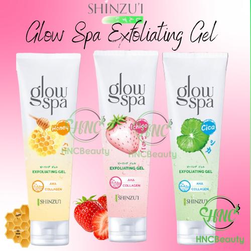 Jual SHINZUI Glow Spa Exfoliating Gel 130ml Kemasan Ekonomis/Gel ...