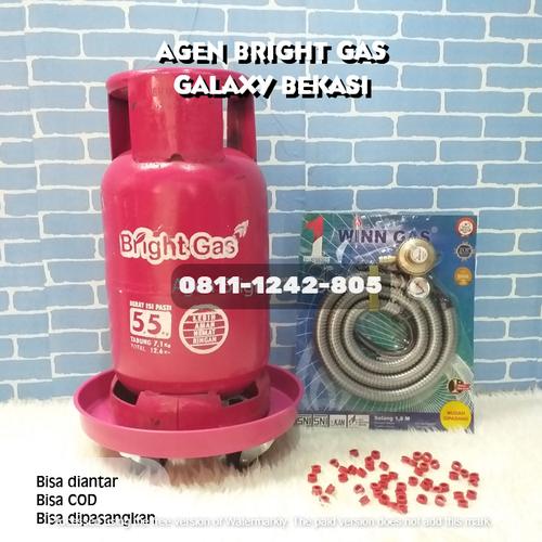Jual Paket Bright Gas 5,5 kg Plus Isi + Regulator + Tatakan - Kota ...