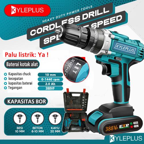 Jual Mesin Bor Baterai / Cordless Drill Bor Tangan / Impact Drill ...