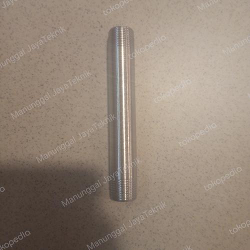 Jual Pipa Naple 3/8" inch 10CM Stainless SS304 / Pipa Nepel 10 CM SS ...