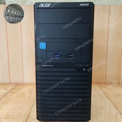 Jual CPU PC ACER VERITON CORE I5 6500 8GB 256GB SSD - RAM 4GB HDD 500 ...