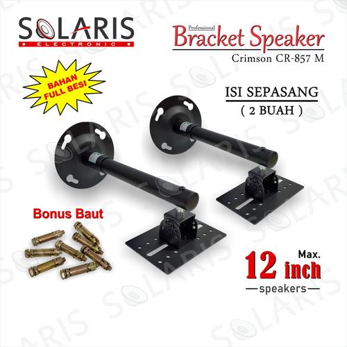 Jual Bracket Speaker Gantung Full Besi ISI 2 pcs BONUS BAUT Crimson CR ...