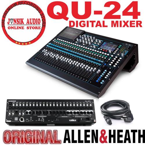 Jual Mixer Allen & Heath Qu-24 24-channel Digital Mixer Allen heath ...
