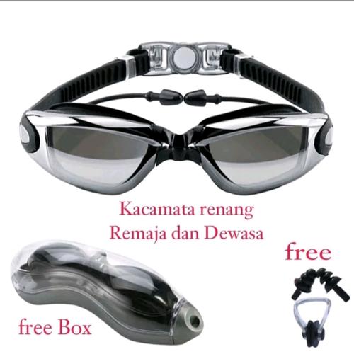 Jual taffSPORT kacamata renang anti Fog UV Protection kacamata renang ...