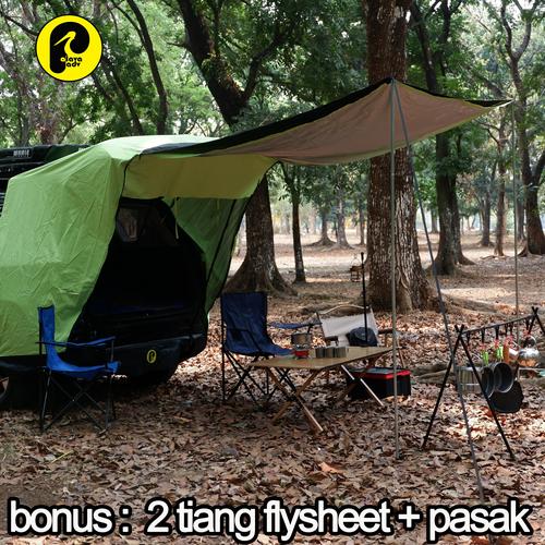 Jual Tenda mobil camper van mobile camp + tiang almunium - Jakarta ...
