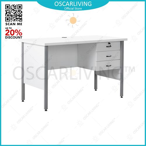 Promo Meja Kantor/Meja Kerja Stainless/Particle Board Lunar MKS 126 L3 ...