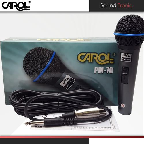 Jual Mic Kabel Carol PM 70 Microphone Original Mick Carol - Jakarta ...