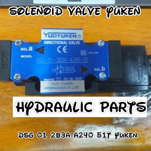 Jual SOLENOID VALVE DSG 01 2B3A A240 51T YUKEN - Jakarta Barat ...