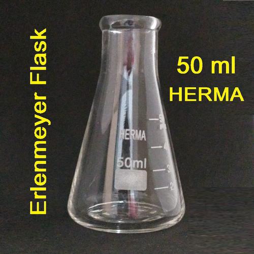 Jual ERLENMEYER FLASK 50 ML LABU ERLENMEYER HERMA - Roda - Jakarta ...