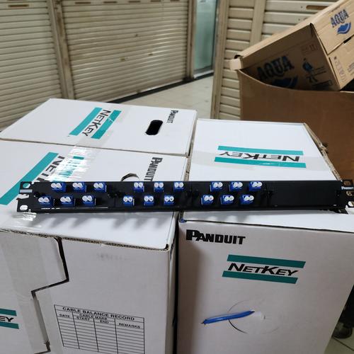 Jual fiber panel panduit 36 port lc adapter single mode - Jakarta Pusat ...