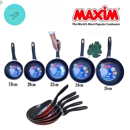 Jual TEFLON MAXIM | VALENTINO FRYPAN UKURAN 18-20-22-24-26 CM - 26 CM ...