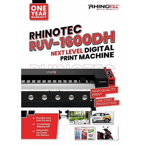 Jual Mesin Rhinotec UV 1600 Roll To Roll Printer- Double Head - Jakarta ...