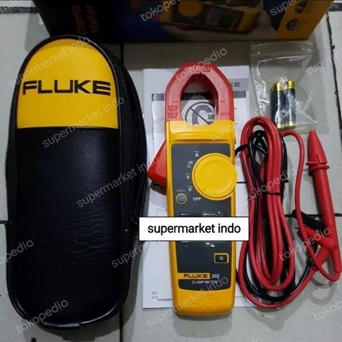 Jual FLUKE 303 digital clamp meter tang ampere AC 600A with SOFT CASE ...