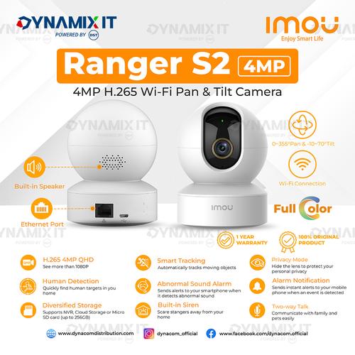 Jual IMOU Ranger S2 4MP Indoor H.265Wireless IP Camera - Smart Tracking ...