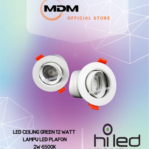 Jual LAMPU LED CEILING GREEN 12 WATT / LAMPU LED PLAFON 12W HILED ...