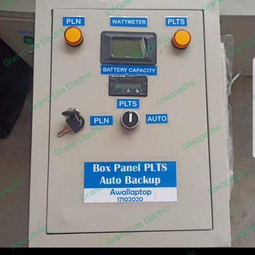 Jual Box Panel PLTS Auto Backup 1000W Pure Sine Wave With ATS ...