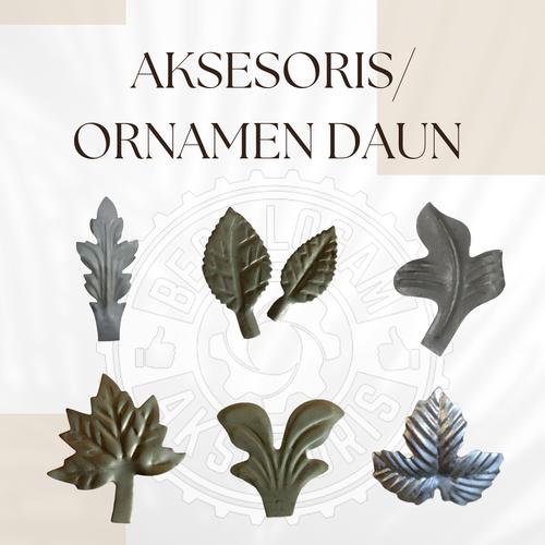 Jual Aksesoris dan ornamen daun besi plat pagar tralis - Cemara Besar ...