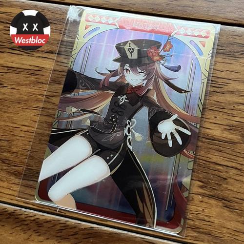 Jual Hu Tao Genshin Impact Bandai Metal Card - Mihoyo Hoyoverse Ganyu ...