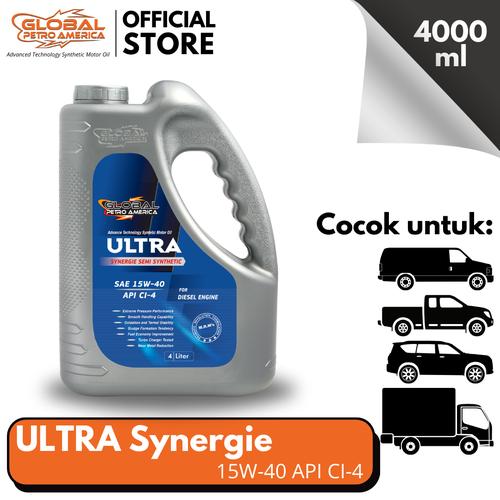 Promo Oli Ultra Synergie 15W-40 CI4 4L Global Petro America - Kota ...
