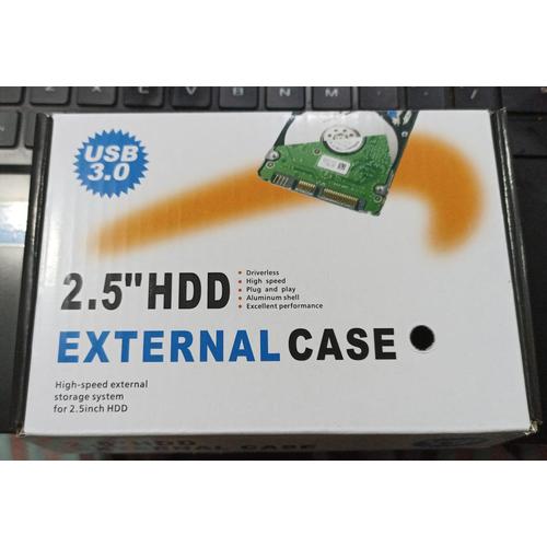 Jual 2.5" USB 3.0 SATA Enclosure External HDD/SSD Transparent Case ...