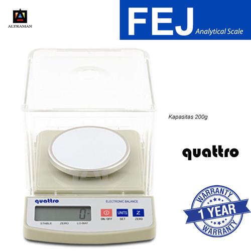 Jual Timbangan Analitik Emas Portable Quattro FEJ Kapasitas 200g ...