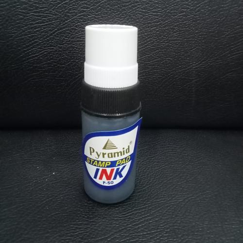Jual Tinta Stempel Pyramid/Stamp pad Ink Pyramid 50 CC Warna Hitam ...