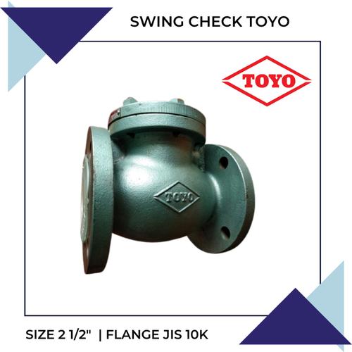 Jual Swing Check Valve 4" inch TOYO JIS 10K - Jakarta Pusat - GITU ...