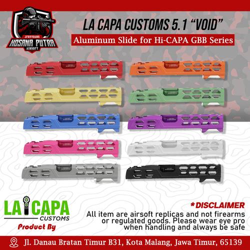 Jual LA Capa Customs 5.1 “VOID” Aluminum Slide for HiCapa GBB Series ...