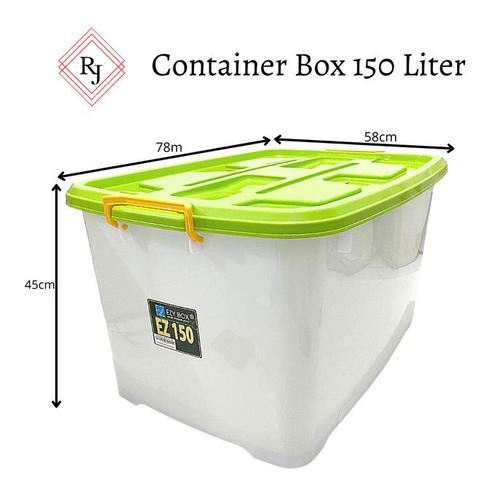 Jual Container Box Cb 150 Liter / Kotak Box Multifungsi / Box Roller ...
