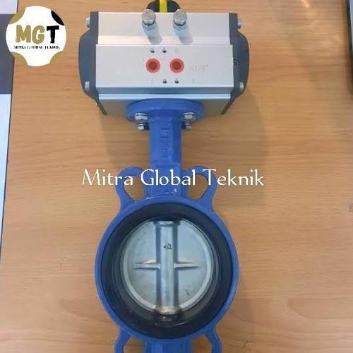 Jual ORIGINAL 10" Inch Butterfly Valve Pneumatic Actuator - Kota ...