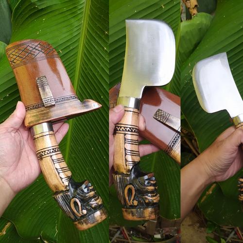 Promo Golok Sunda Petok Cepot Ukir Wayang Baja Super Premium - Kota ...