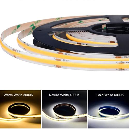 Jual Lampu Flexible drop ceiling Led Strip COB 12V White / Warm ...