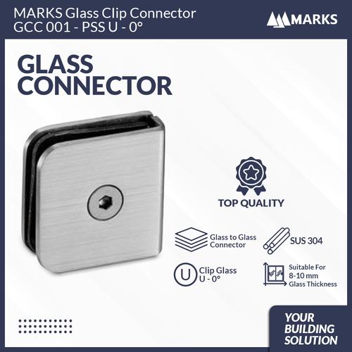 Jual MARKS Glass Clip Connector GCC 001 - PSS U - 0° - Kota Tangerang ...