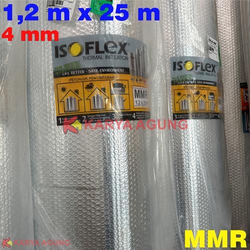 Jual ISOFLEX Thermal Insulation MMR 1.2m x 25m 4mm / Metalized Foil ...