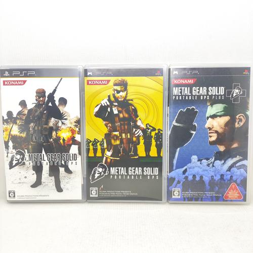 Jual Metal gear solid portable ops plus PSP mgs bande dessinee peace ...
