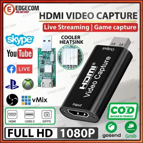 Jual HDMI VIDEO CAPTURE USB 3.0 UHD 4K WITH AUDIO - USB 2.0 DONGLE ...