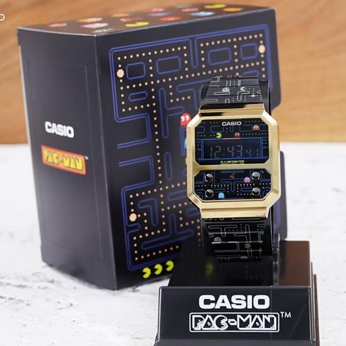 Jual CASIO × PAC-MAN COLLABORATION MODEL a100wepc / a100 - Kota ...